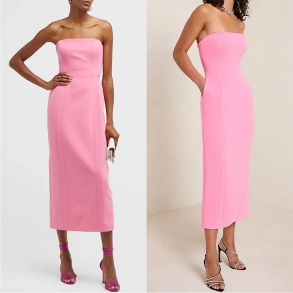 A.L.C. | Dresses | Nwt Grapefruit Alc Elizabeth Corset Elegant Pink ...